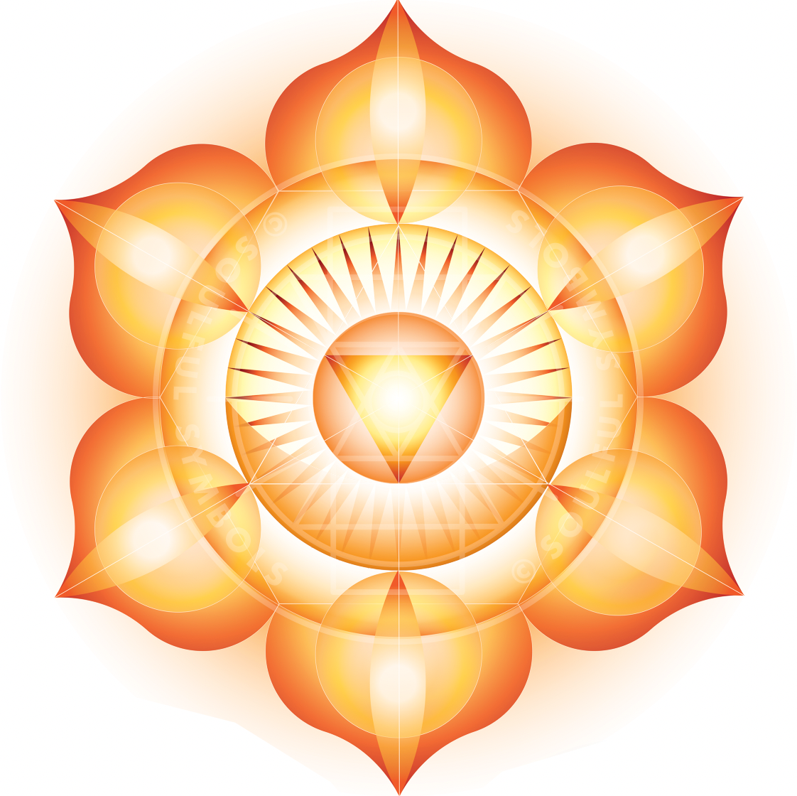 My Creative Energy Manifests My Value — Sacral Chakra (Chakra Symbol ...